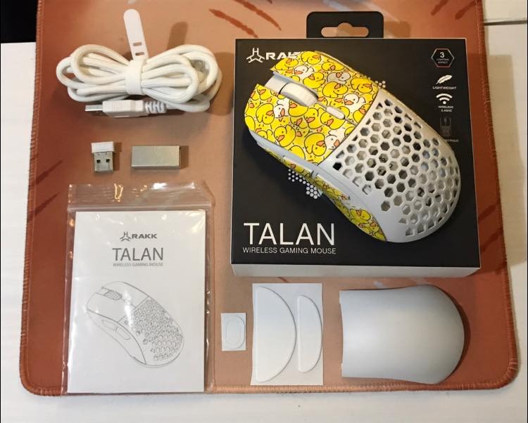 Rakk Talan Wireless/Wired Mouse White, Computers & Tech, Parts ...