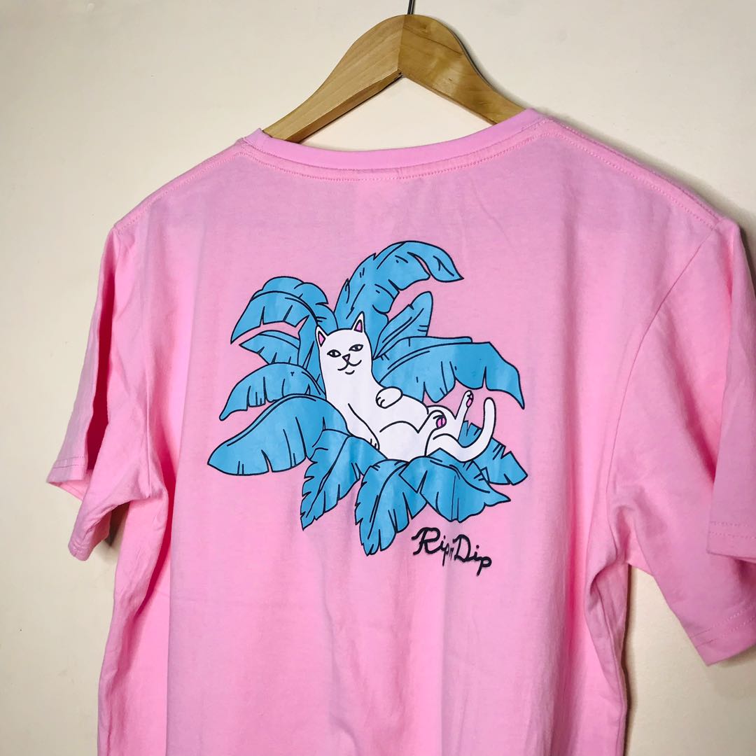 Rip N Dip Pink Shirt, Men's Fashion, Tops & Sets, Tshirts & Polo Shirts ...