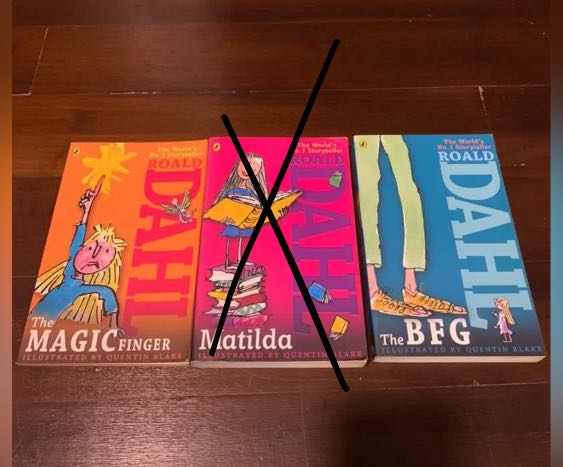 Roald Dahl The Magic Finger The BFG, Hobbies & Toys, Books & Magazines ...