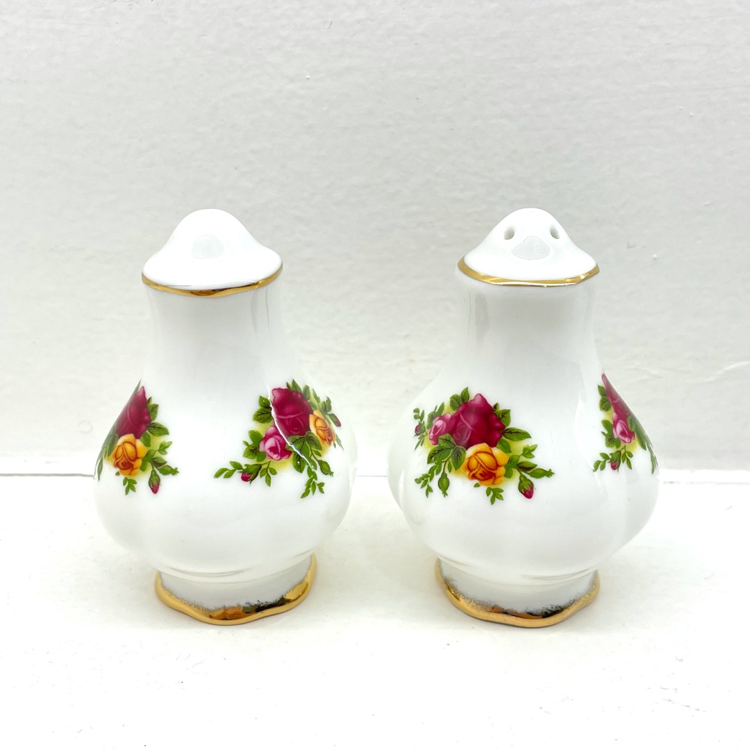 Royal Albert Salt & Pepper Set, Furniture & Home Living, Kitchenware ...