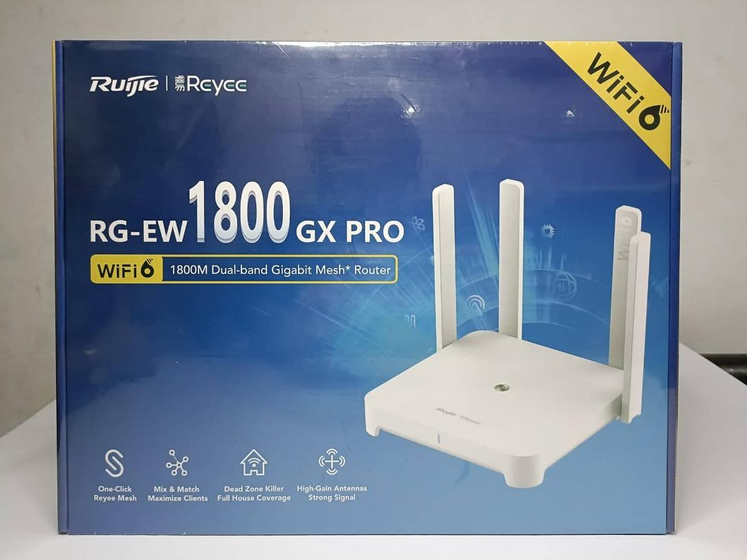 Ruijie-Reyee RG-EW1800GX PRO 1800M Wi-Fi 6 Dual-band Gigabit Mesh ...