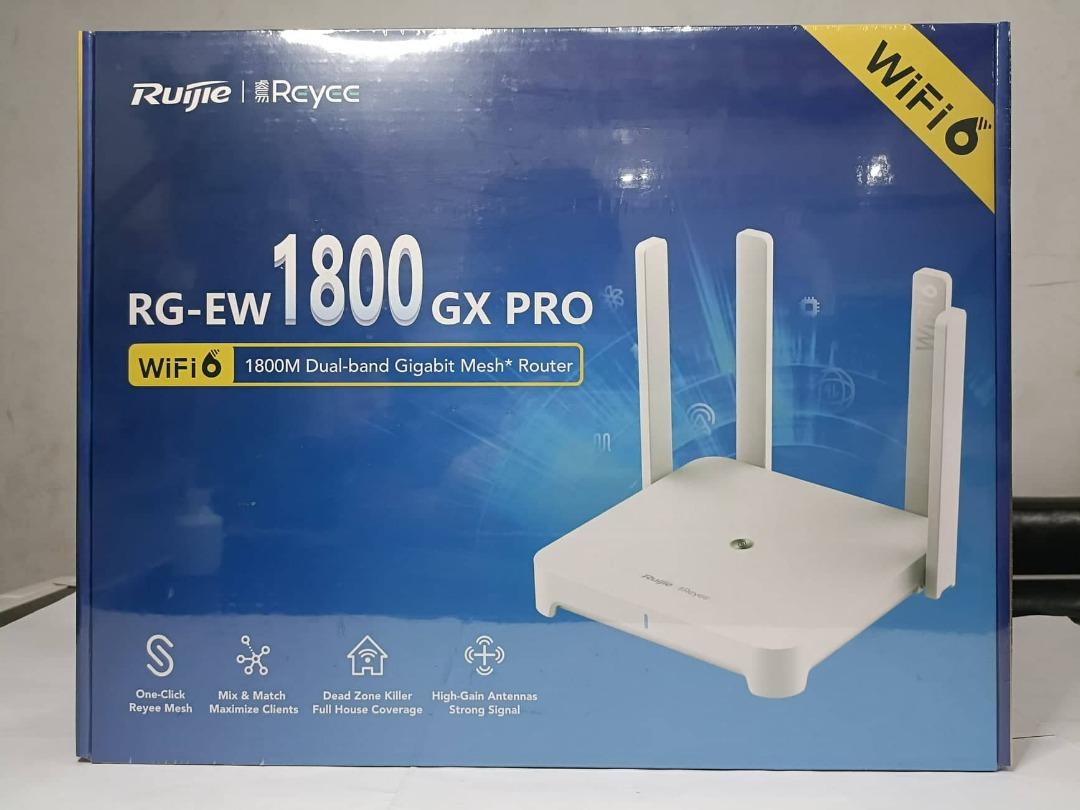 Ruijie-Reyee RG-EW1800GX PRO 1800M Wi-Fi 6 Dual-band Gigabit Mesh ...