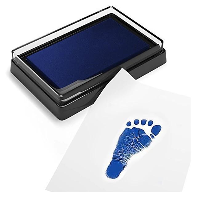 Safty Ink-pad Baby Prints Stamps Reusable Feet Hands Stamps Family ...