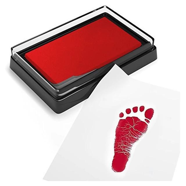 Safty Ink-pad Baby Prints Stamps Reusable Feet Hands Stamps Family ...