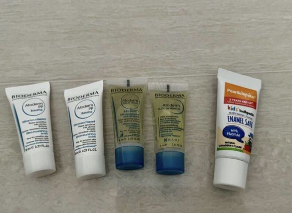 Sample toiletries, Babies & Kids, Bathing & Changing, Baby Toiletries ...