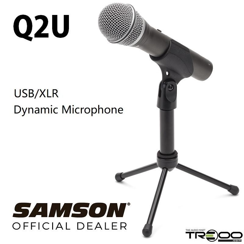 [Official] Samson Q2U Recording and Podcasting Pack USB Cardioid ...
