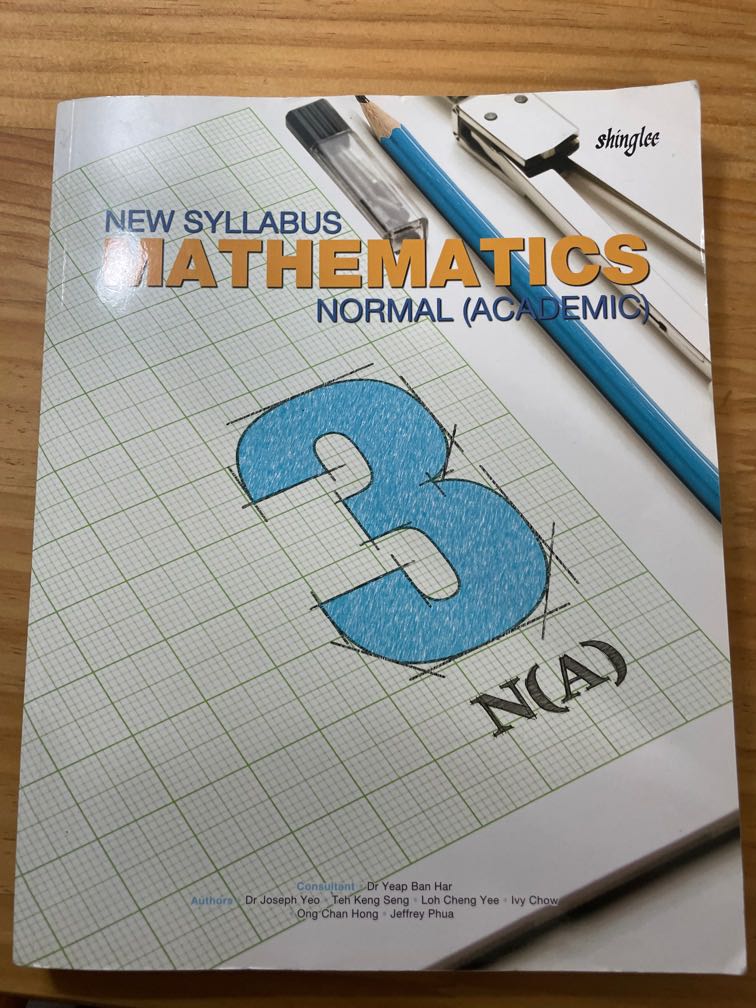 Sec 3 NA Math Textbook Shinglee, Hobbies & Toys, Books & Magazines ...