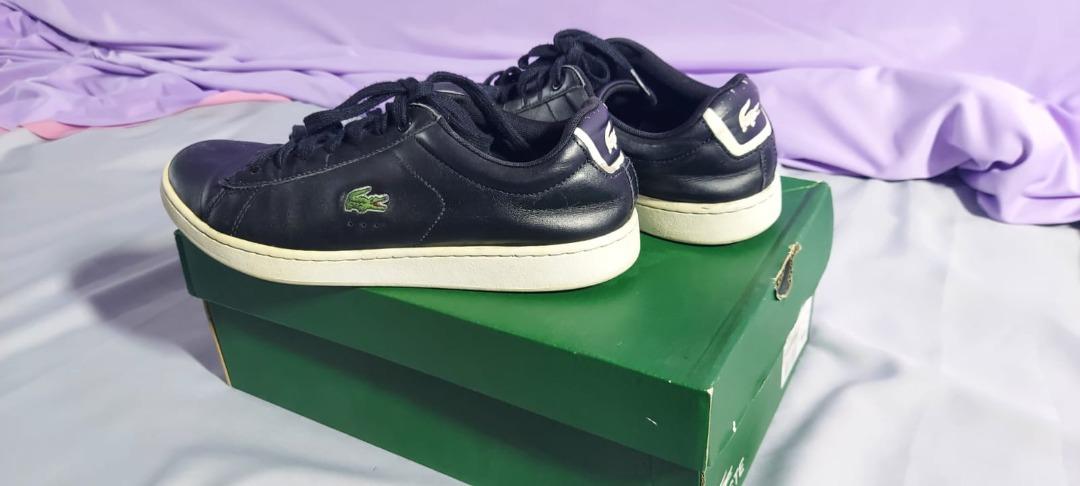 Sepatu lacoste original hitam joss, Fesyen Pria, Sepatu , Sneakers di ...
