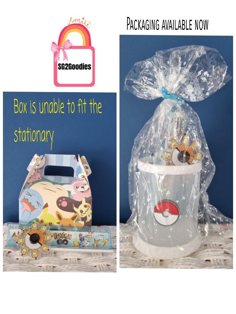 [SG STOCK] POKEMON Goodie Box with Pokemon magic eraser box sticker and ...