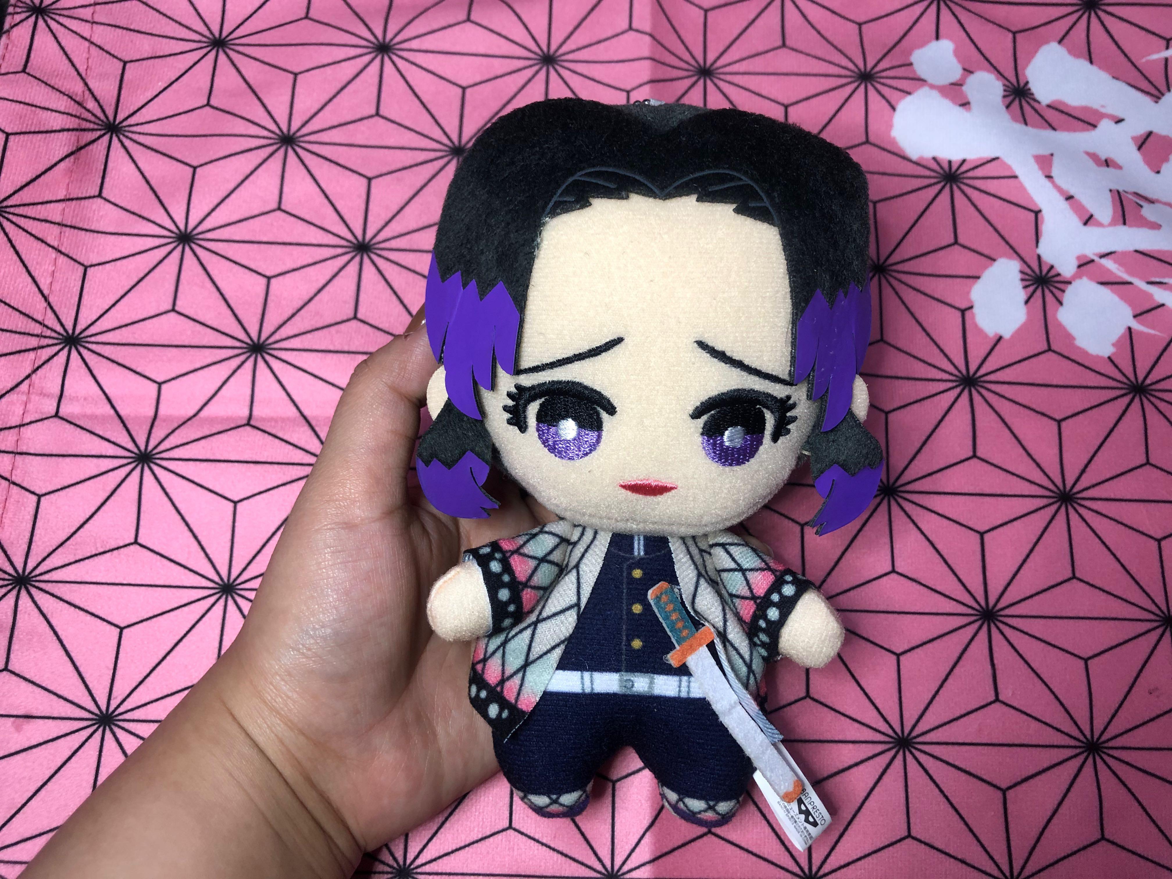 Shinobu Stuffed Toy Plushies Demon Slayer, Hobbies & Toys, Memorabilia ...