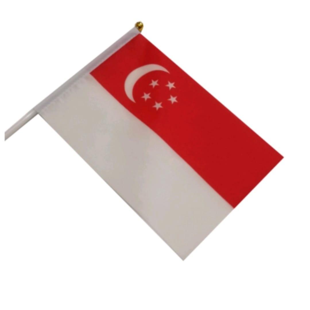 Singapore Flag / Singapore Hand Waving Flag / Singapore Small Flag ...