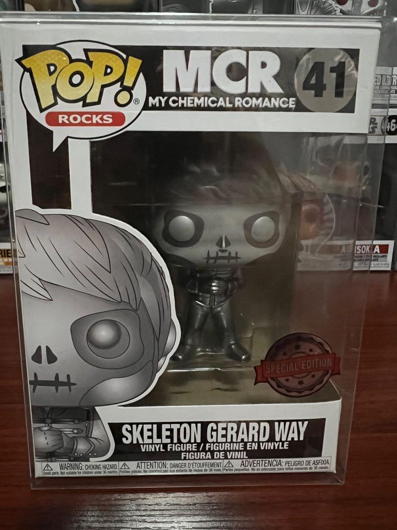 Funko Pop Skeleton Gerard Way, Hobbies & Toys, Toys & Games on Carousell