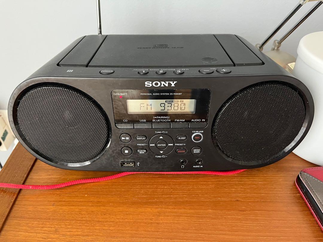 Sony CD Player and Radio, Audio, Portable Music Players on Carousell