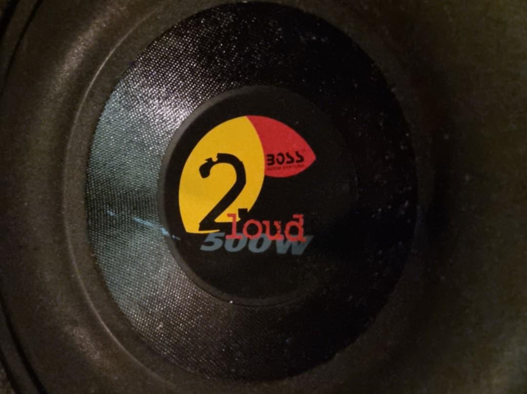 SONY XM-1S 500W MONO AMP w BOSS 500W Woofer, Car Accessories ...