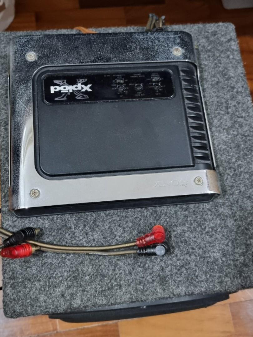SONY XM-1S 500W MONO AMP w BOSS 500W Woofer, Car Accessories ...