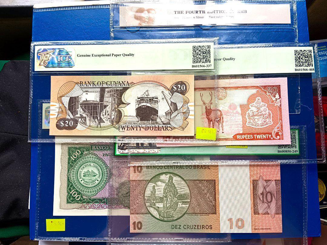 Special Offer Price TQG Grading Notes Set 1976 Escudos 1980 Brasil 2006 ...