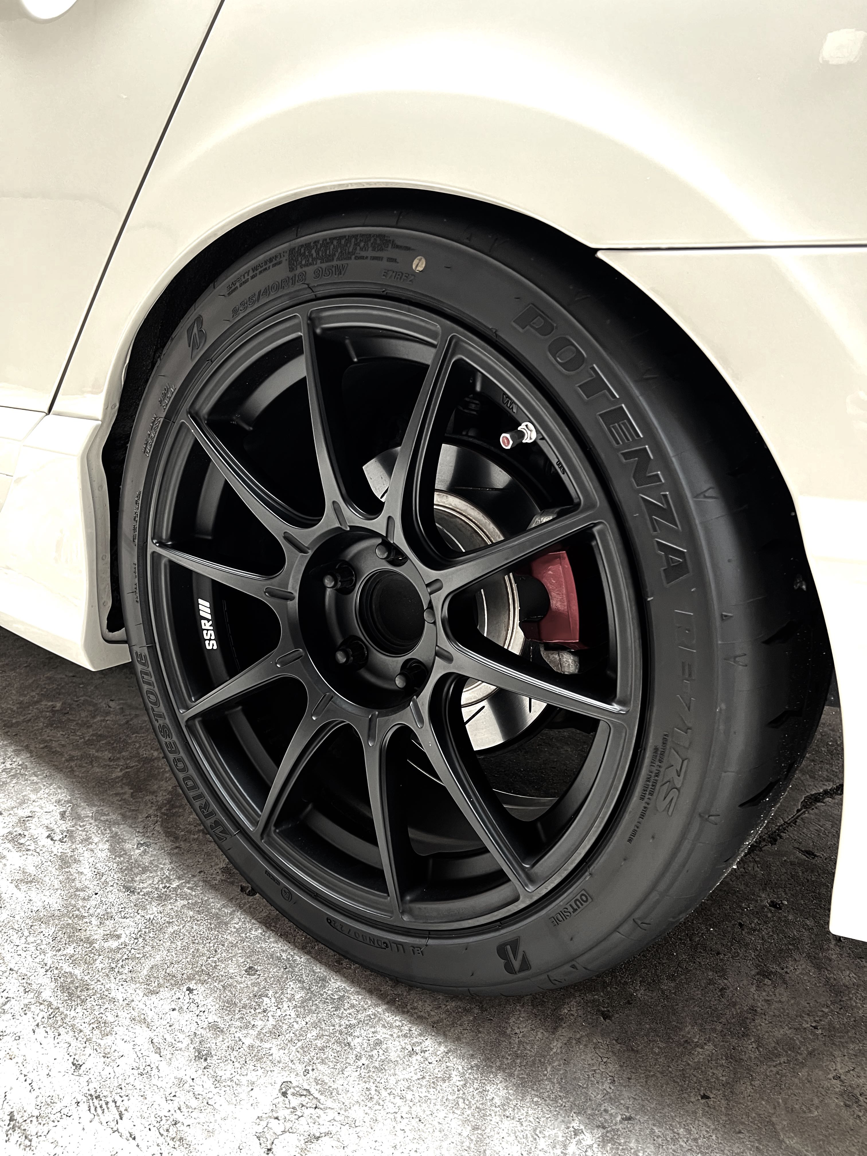 SSR GTX01 with RE71RS, Car Accessories, Tyres & Rims on Carousell