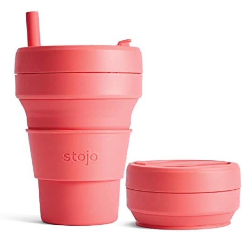 STOJO COLLAPSIBLE CUP 24oz IN CORAL ORIGINAL AND ONHAND, Furniture ...