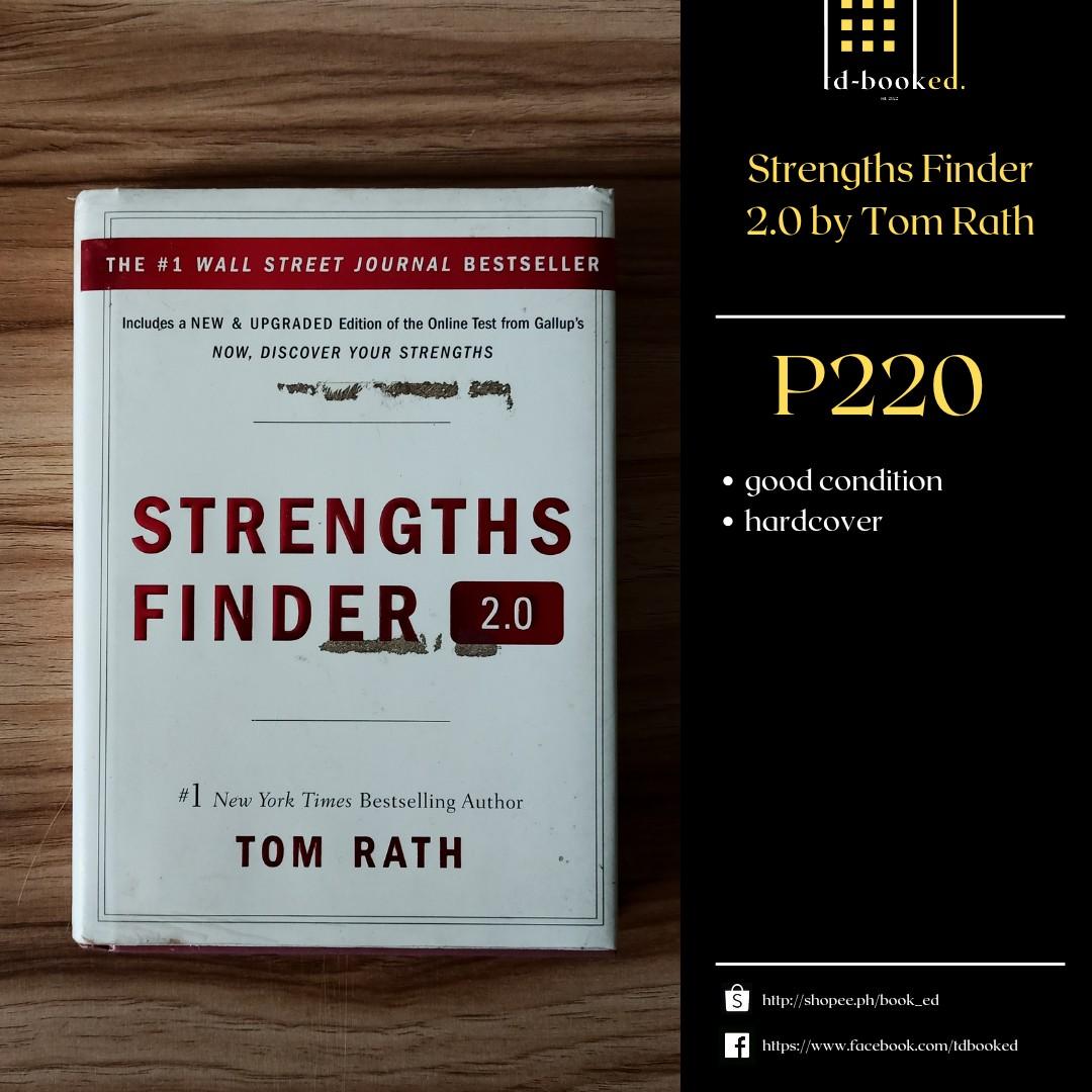 Strengths Finder 2.0 by Tom Rath (HB), Hobbies & Toys, Books ...