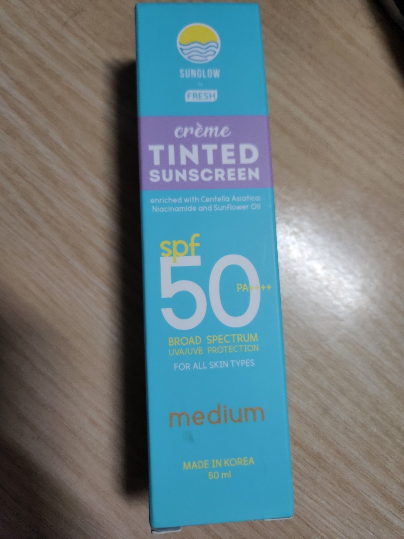 Sunglow by FRESH Tinted Sunscreen, Beauty & Personal Care, Face, Face ...