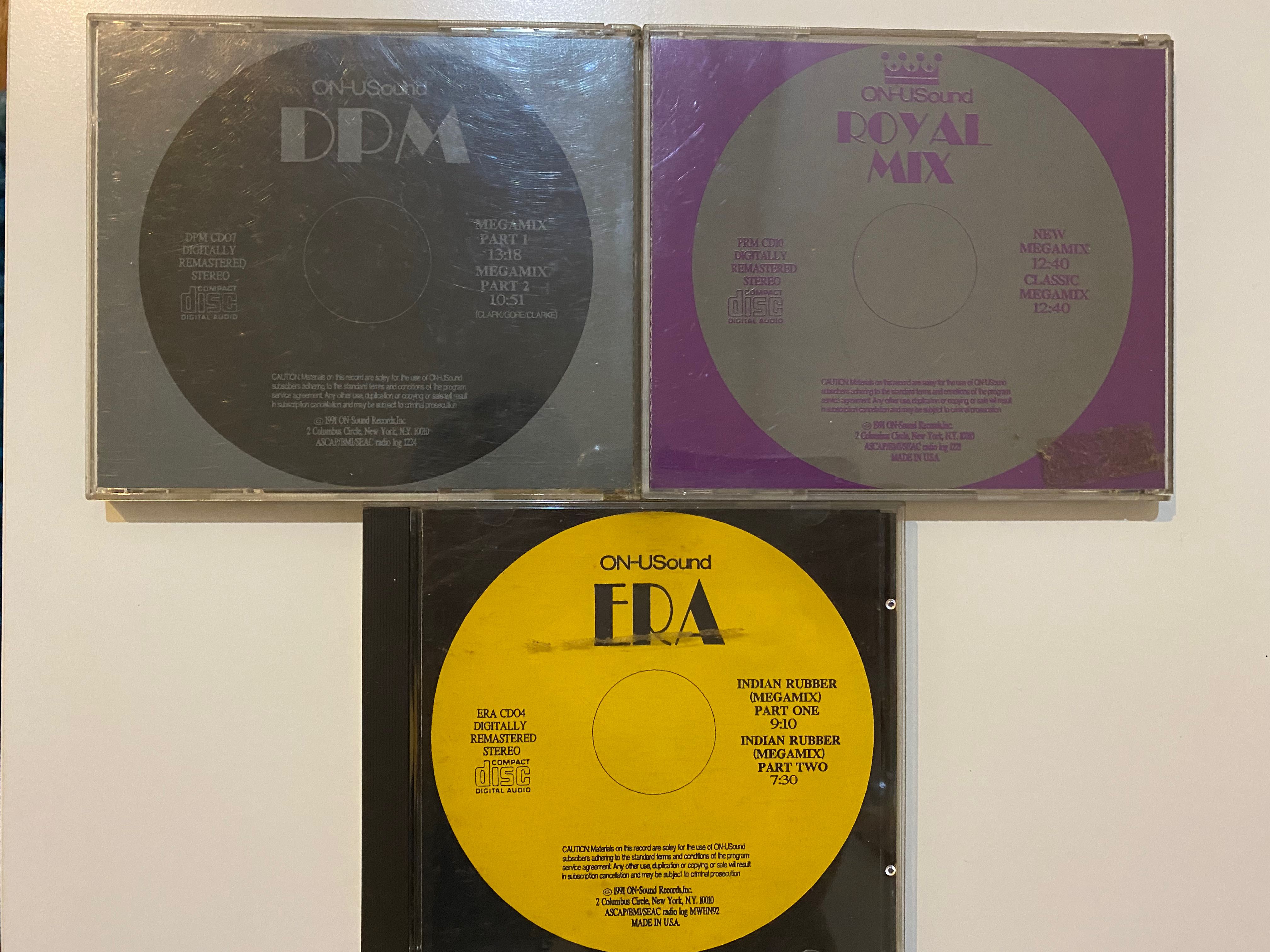 Super Rare Megamixes - Depeche Mode, Erasure & Prince, Hobbies & Toys ...