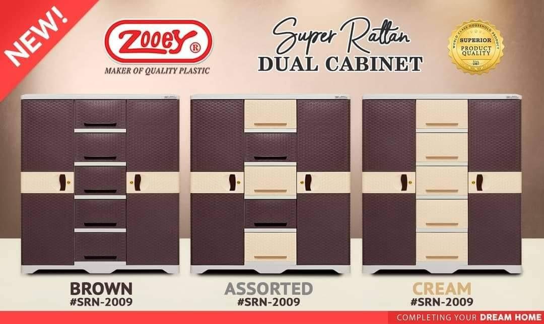 SUPER RATTAN DUAL CABINET, Furniture & Home Living, Furniture, Shelves ...