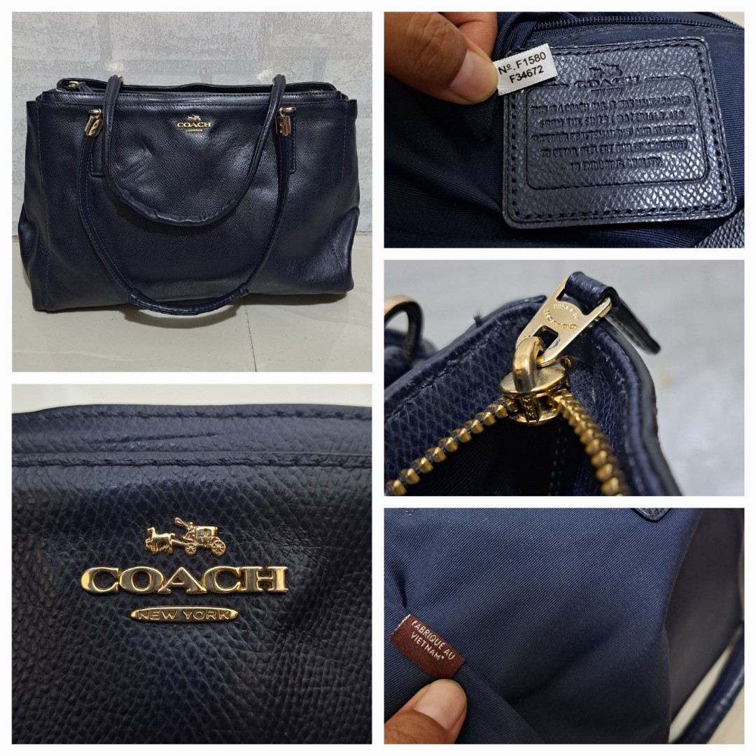 Tas COACH Bag Made in Vietnam Kulit Asli Authentic Original Kulas ...