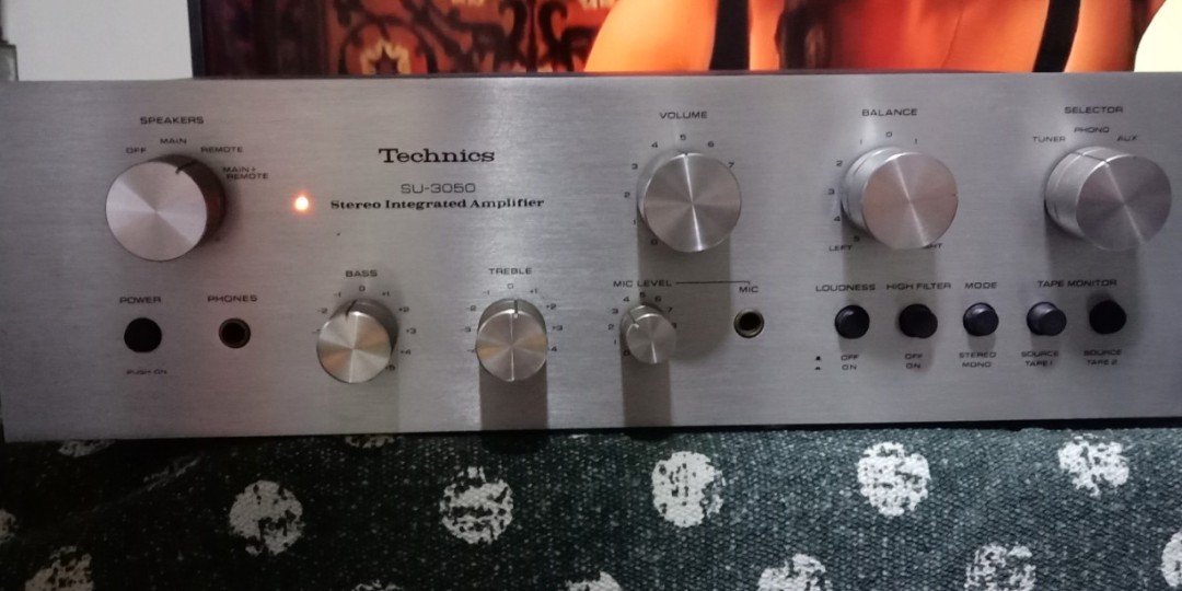 Technics Amplifier, Audio, Soundbars, Speakers & Amplifiers on Carousell