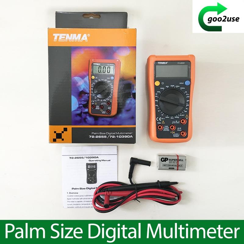 TENMA Palm Size Digital Multimeter 72-2655, Computers & Tech, Parts ...