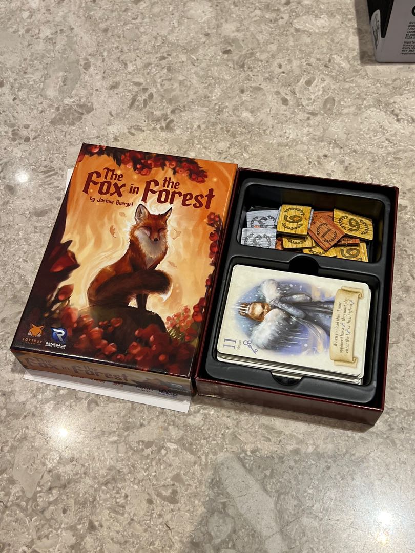 The Fox in the Forest board/card game, Hobbies & Toys, Toys & Games on ...