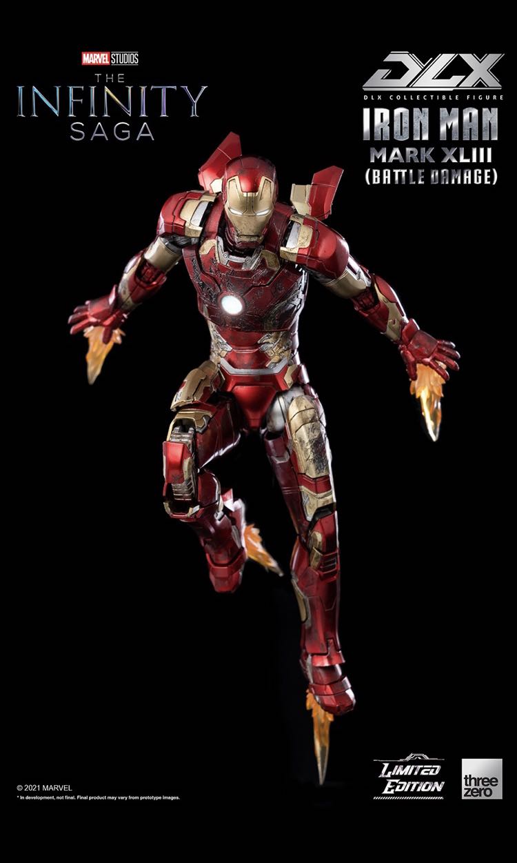 The infinity saga 會場限定 Threezero Ironman MK43 鋼鐵俠 iron-man mark43 ...