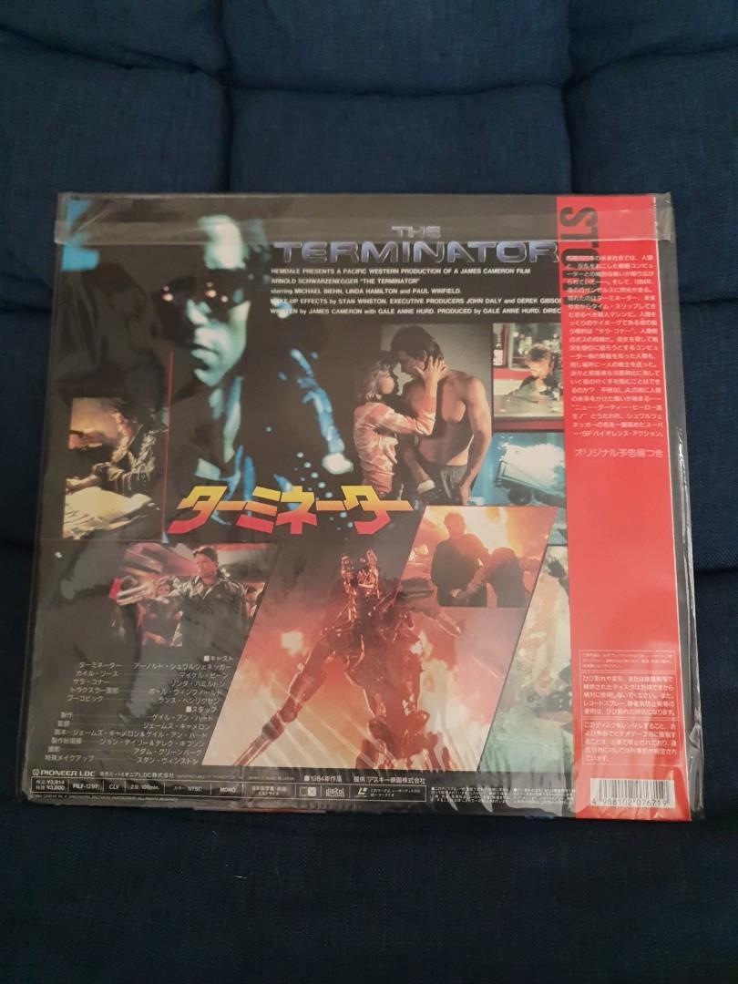 The Terminator Laser Disc Japan with OBi, Hobbies & Toys, Music & Media ...