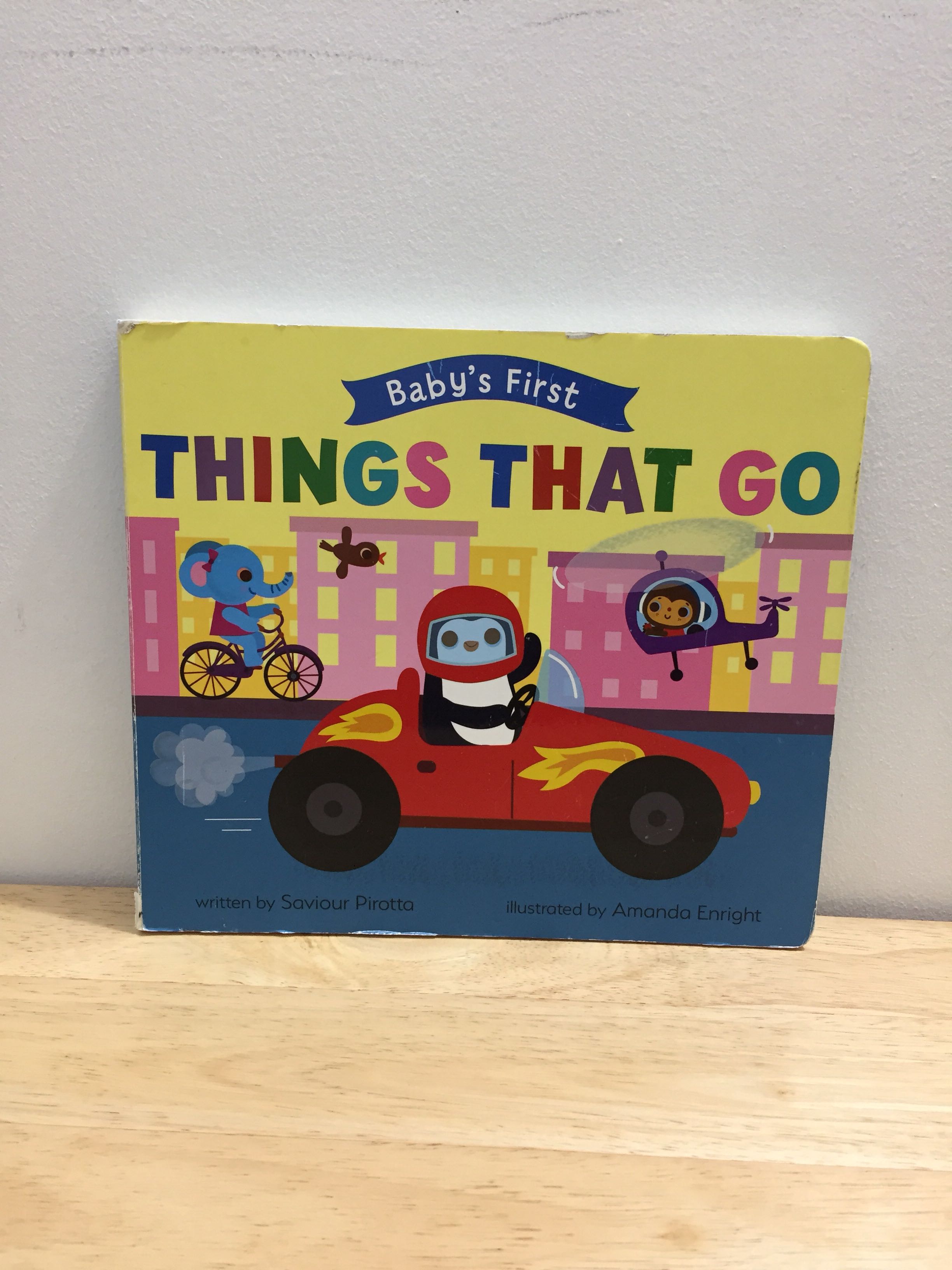 Things that go board book, Hobbies & Toys, Books & Magazines, Children ...