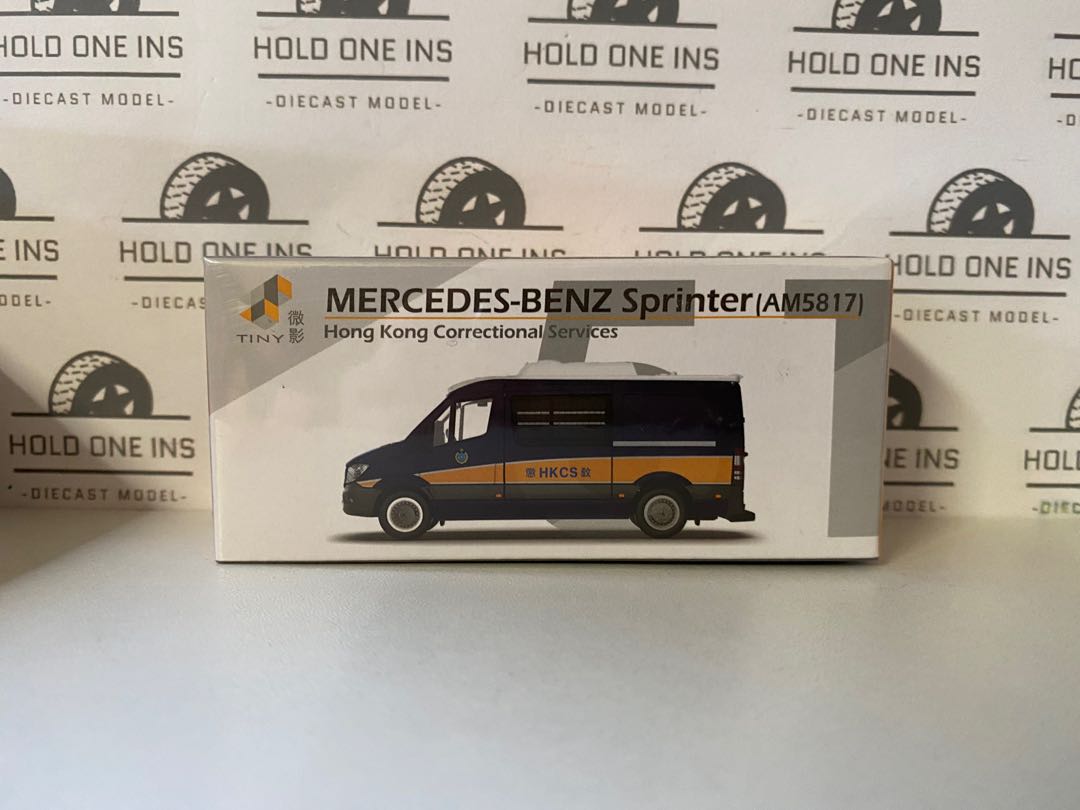微影tiny 51 Mercedes Benz Sprinter AM5817 Hong Kong Correctional Services 懲教署, 興趣及遊戲, 玩具 & 遊戲類 ...