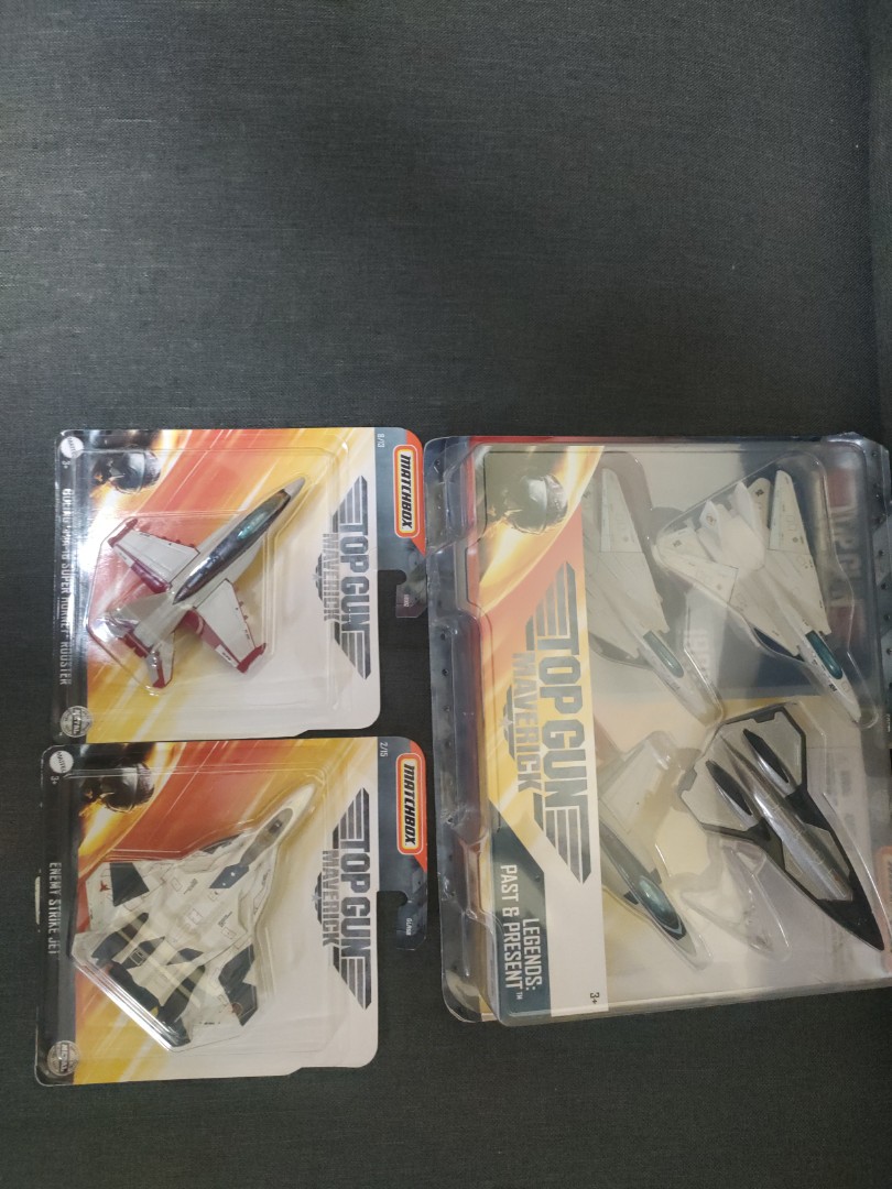 Top Gun and Top Gun Maverick matchbox set, Hobbies & Toys, Toys & Games ...