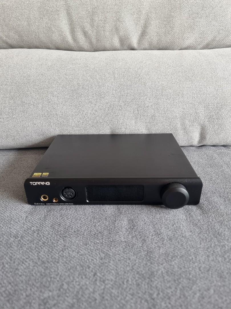 Topping DX7 Pro DAC Desktop Amplifier, Audio, Portable Audio ...