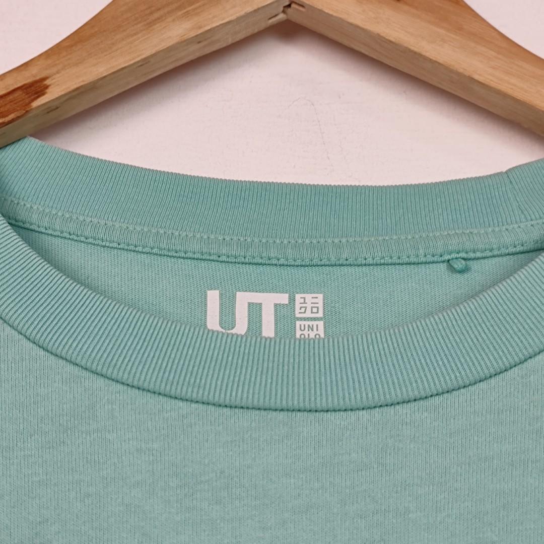 Uniqlo Girl Skateboards Mint Green Tee, Men's Fashion, Tops & Sets ...