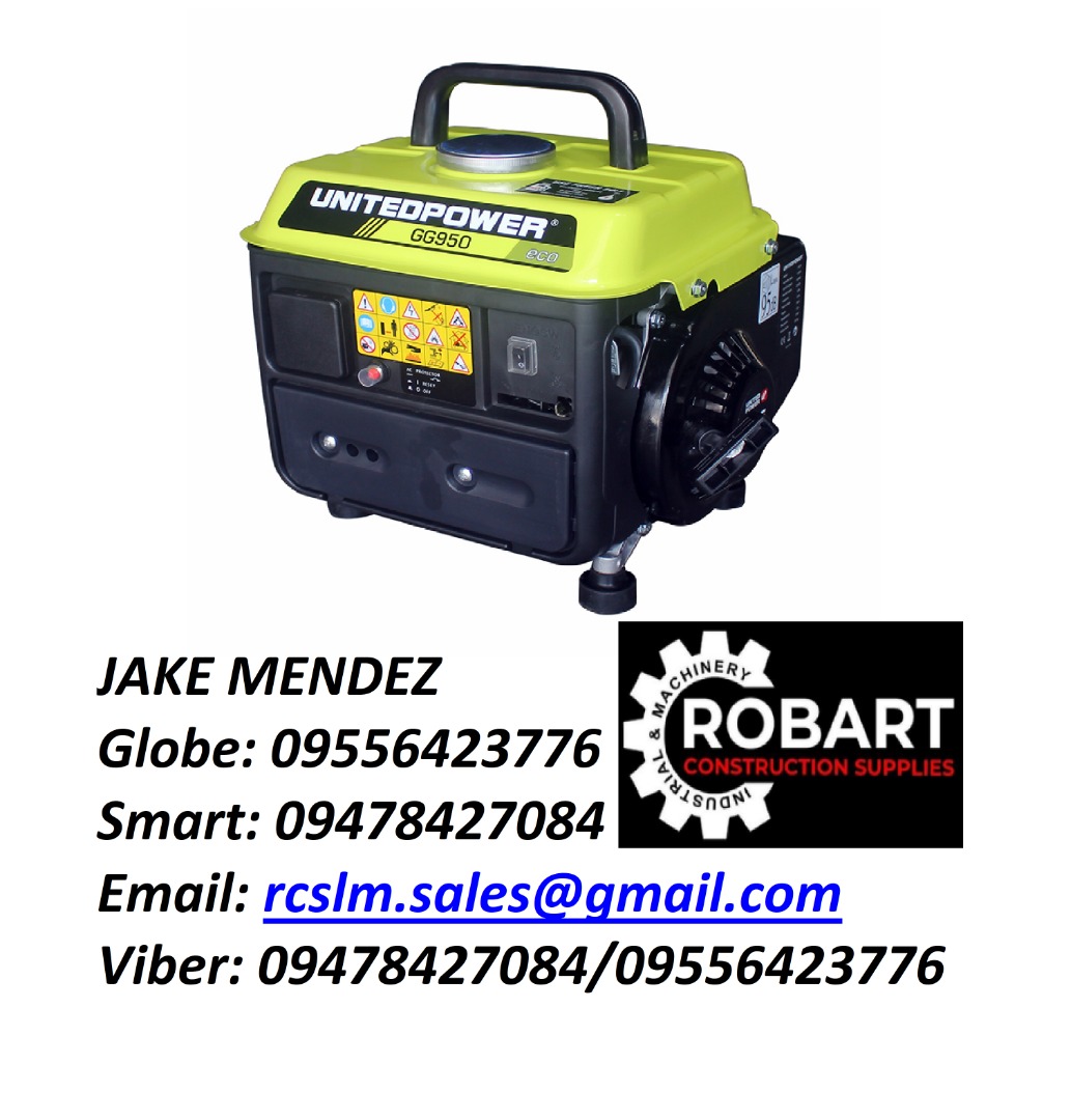 UNITED POWER GENERATOR ECO SERIES 950W (GG950), Commercial & Industrial ...