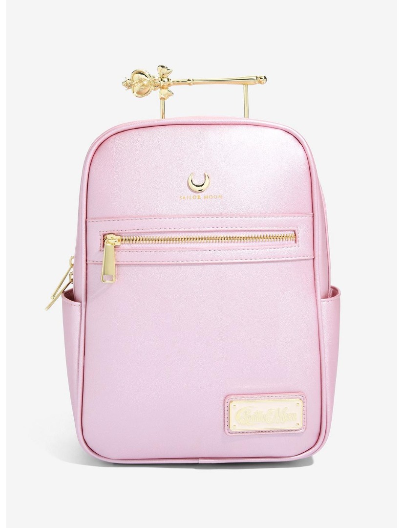 US Exclusive Sailor Moon Spiral Heart Moon Rod Mini Backpack, Women's ...