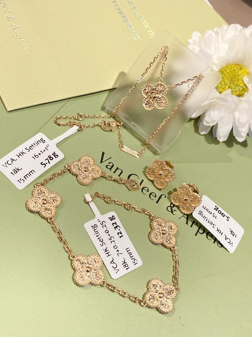 VCA VINTAGE ALHAMBRA SET, Women's Fashion, Jewelry & Organizers, Body ...