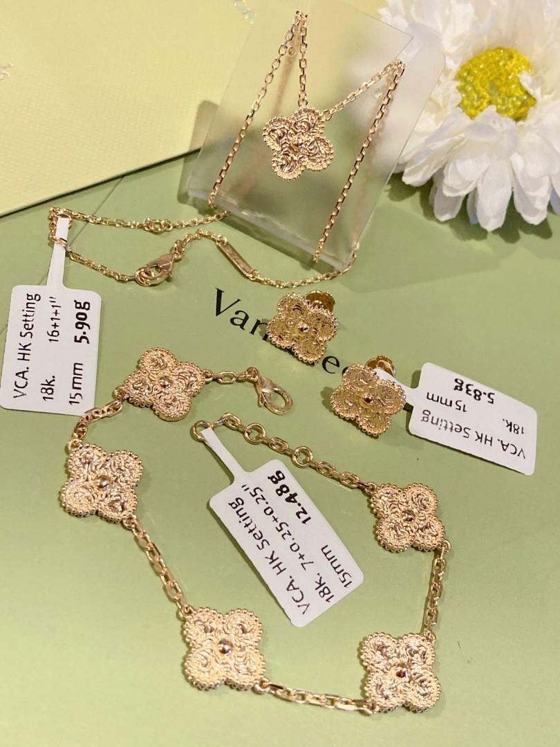 VCA VINTAGE ALHAMBRA SET, Women's Fashion, Jewelry & Organizers, Body ...