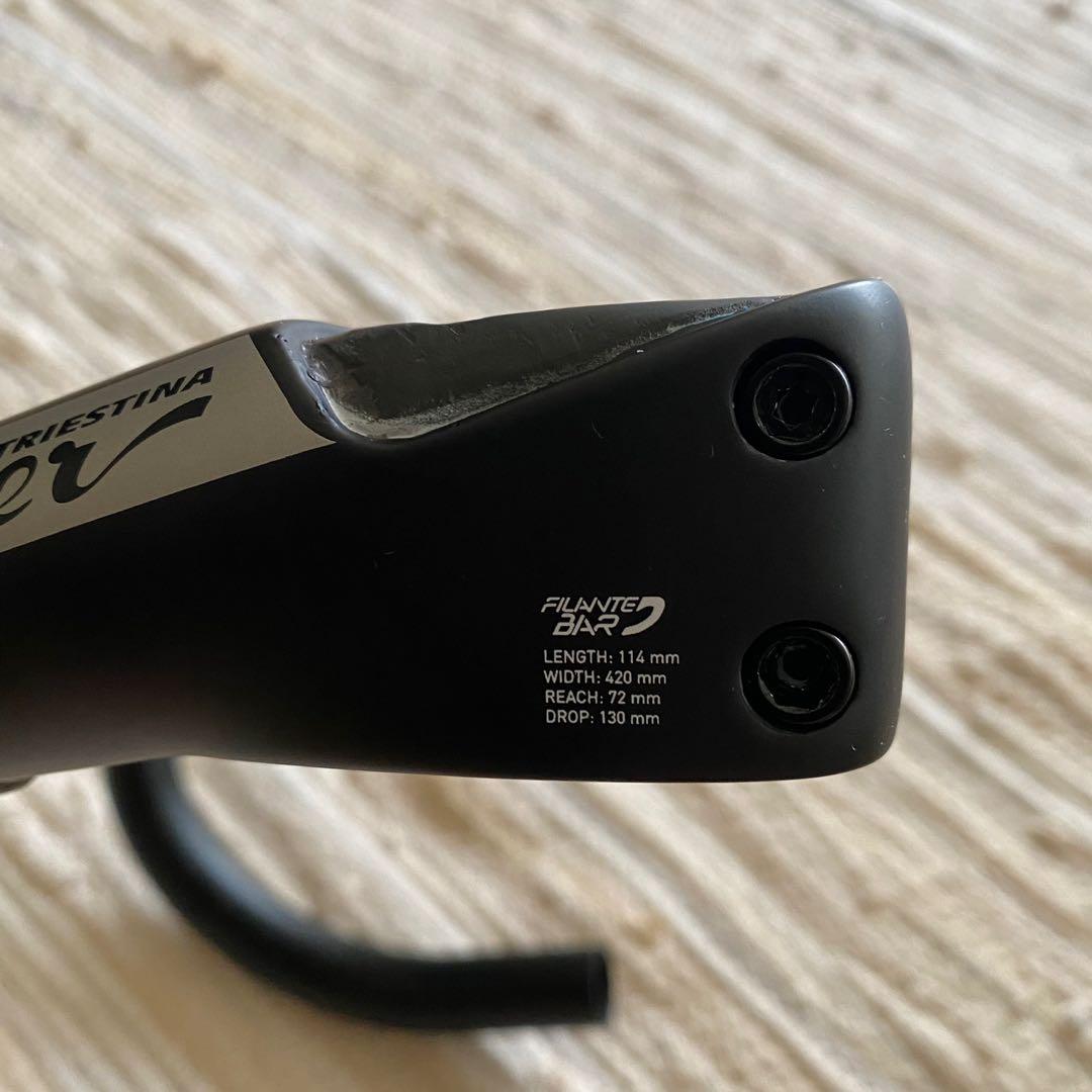 Wilier Filante Carbon Handlebar (Size 42 x 114mm), Sports Equipment ...