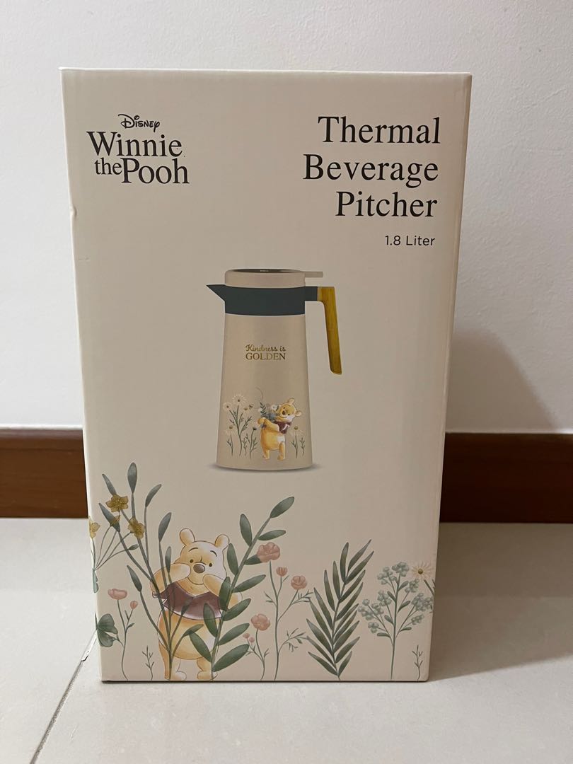 Winnie The Pooh Thermal Beverage Pitcher, Furniture & Home Living ...