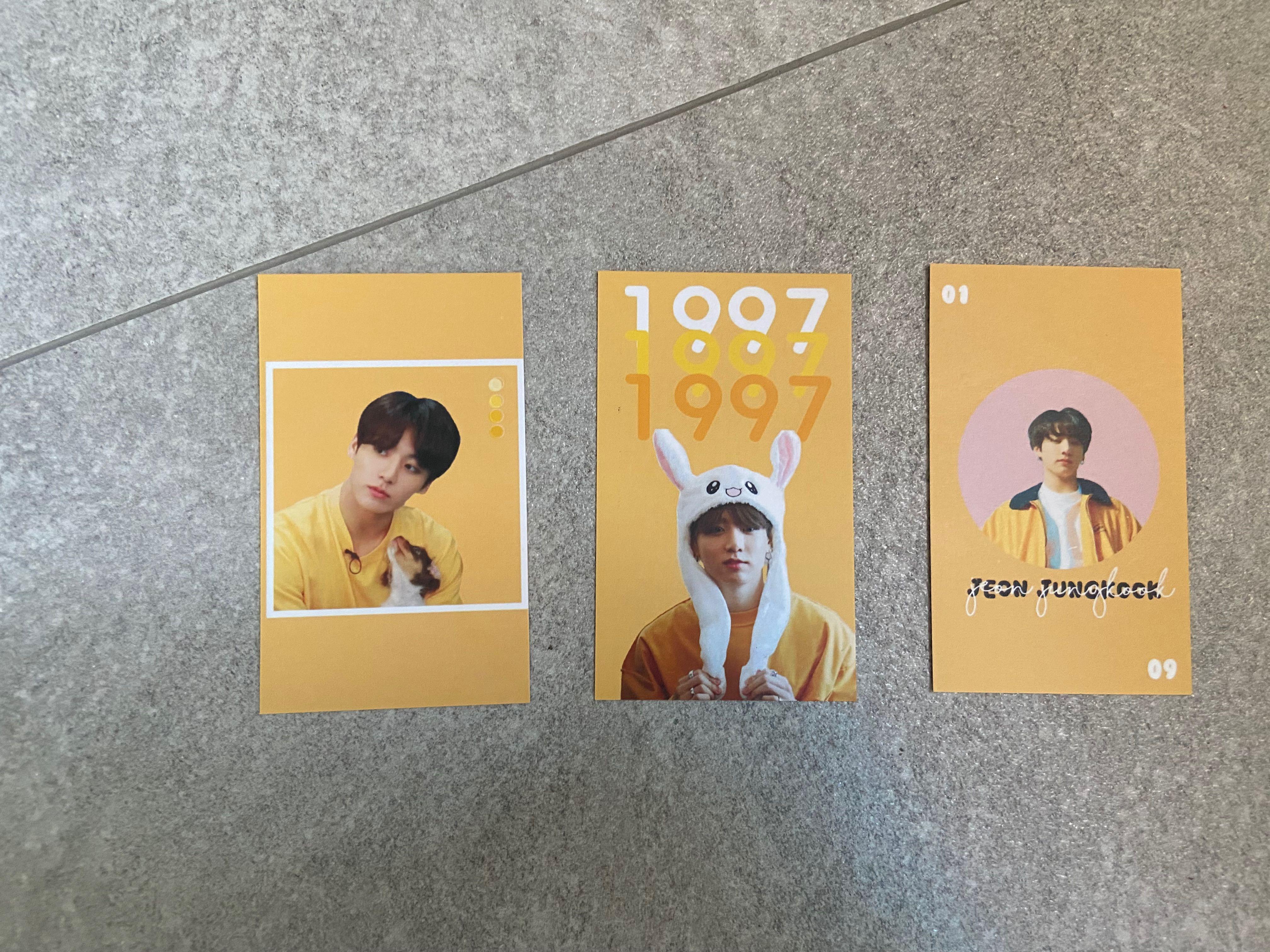 [WTS] BTS Jungkook Double Sided Photocard, Hobbies & Toys, Memorabilia & Collectibles, K-Wave on ...