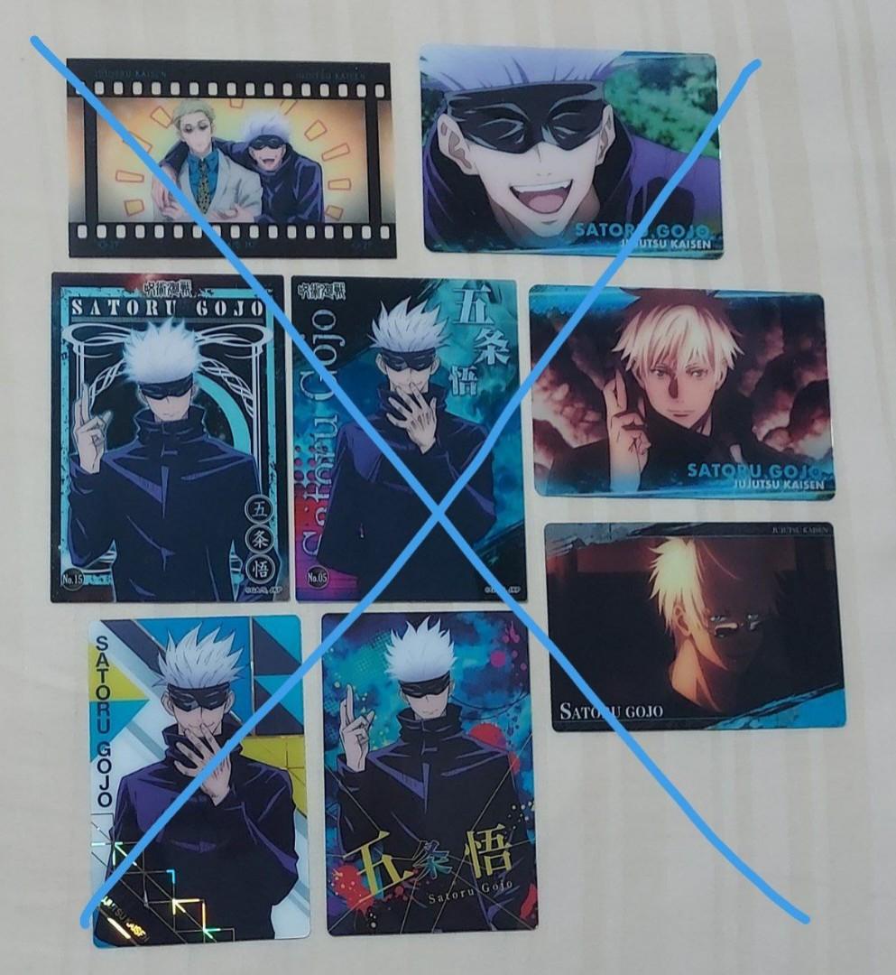 wts jjk gojo cards jujutsu kaisen, Hobbies & Toys, Memorabilia ...