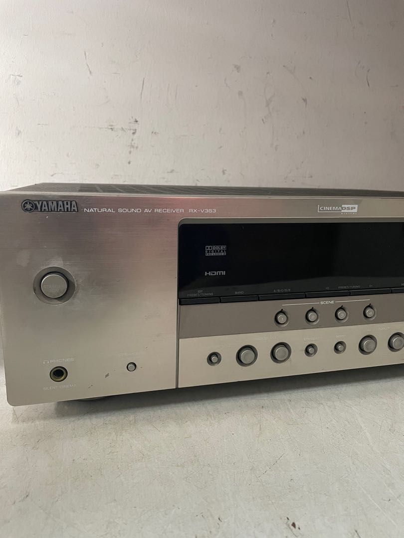 Yamaha Rx-V363 AV Receiver Amplifier, Audio, Soundbars, Speakers ...