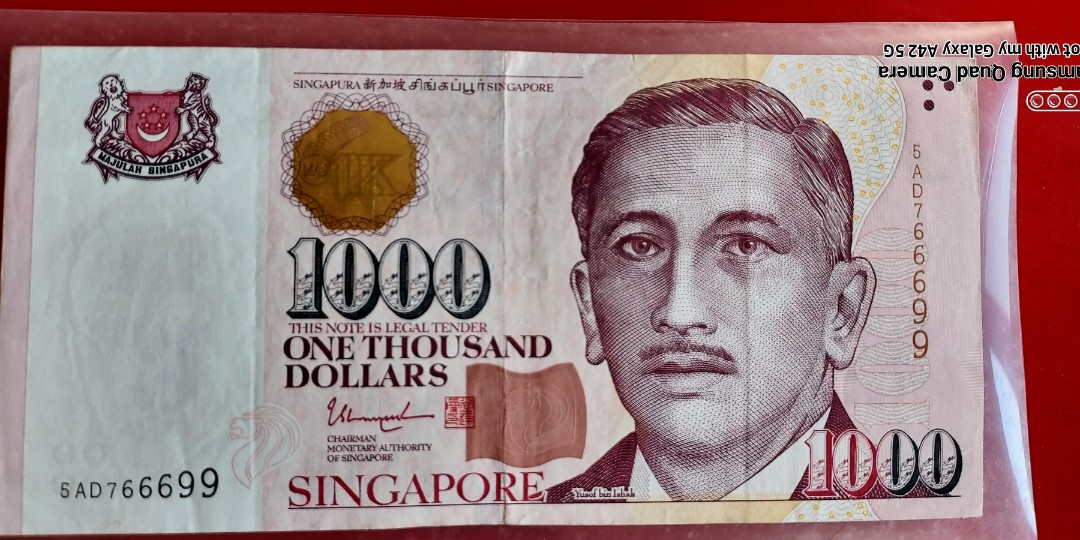 $1000 note, Luxury, Accessories on Carousell