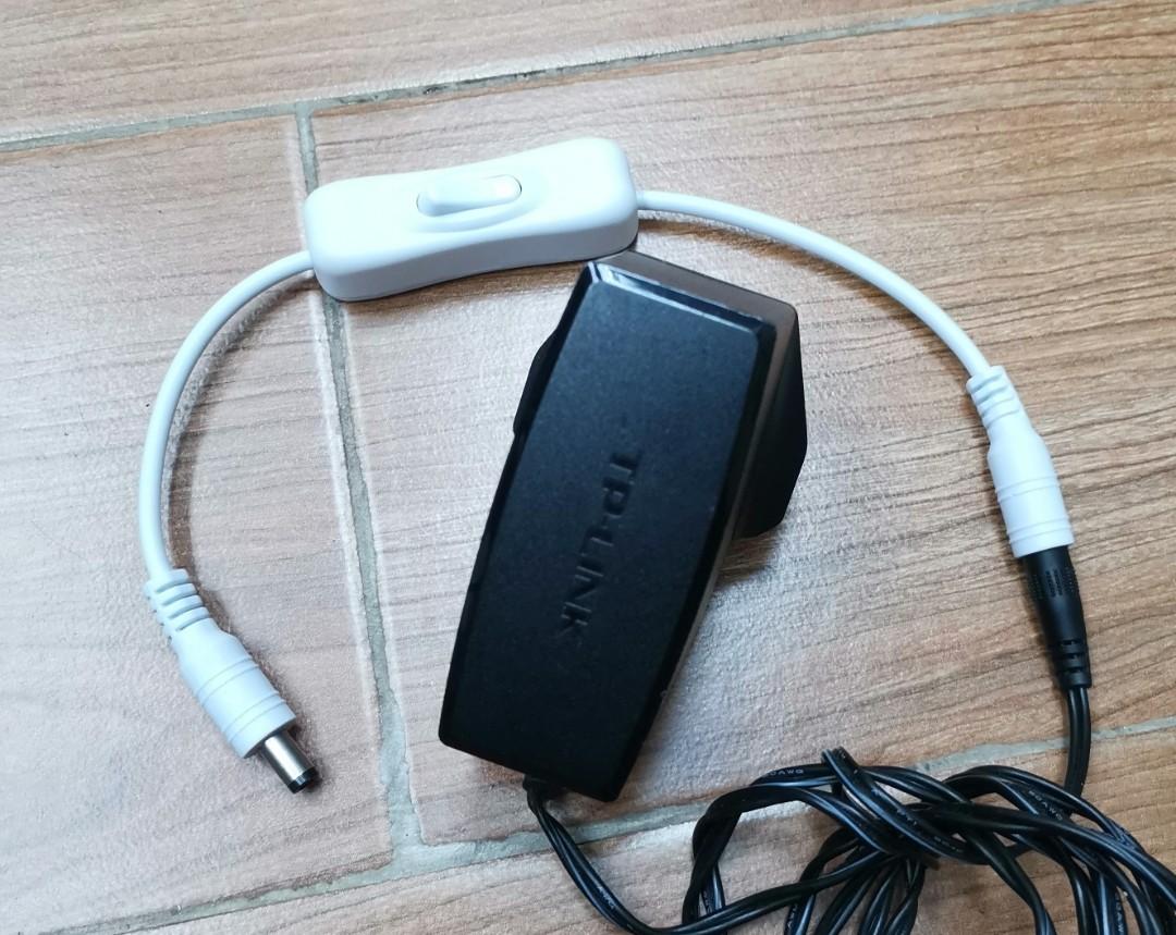 12V WiFi Router power ON / OFF switch, 電腦＆科技, 電腦周邊及配件, Wifi及上網相關產品 ...