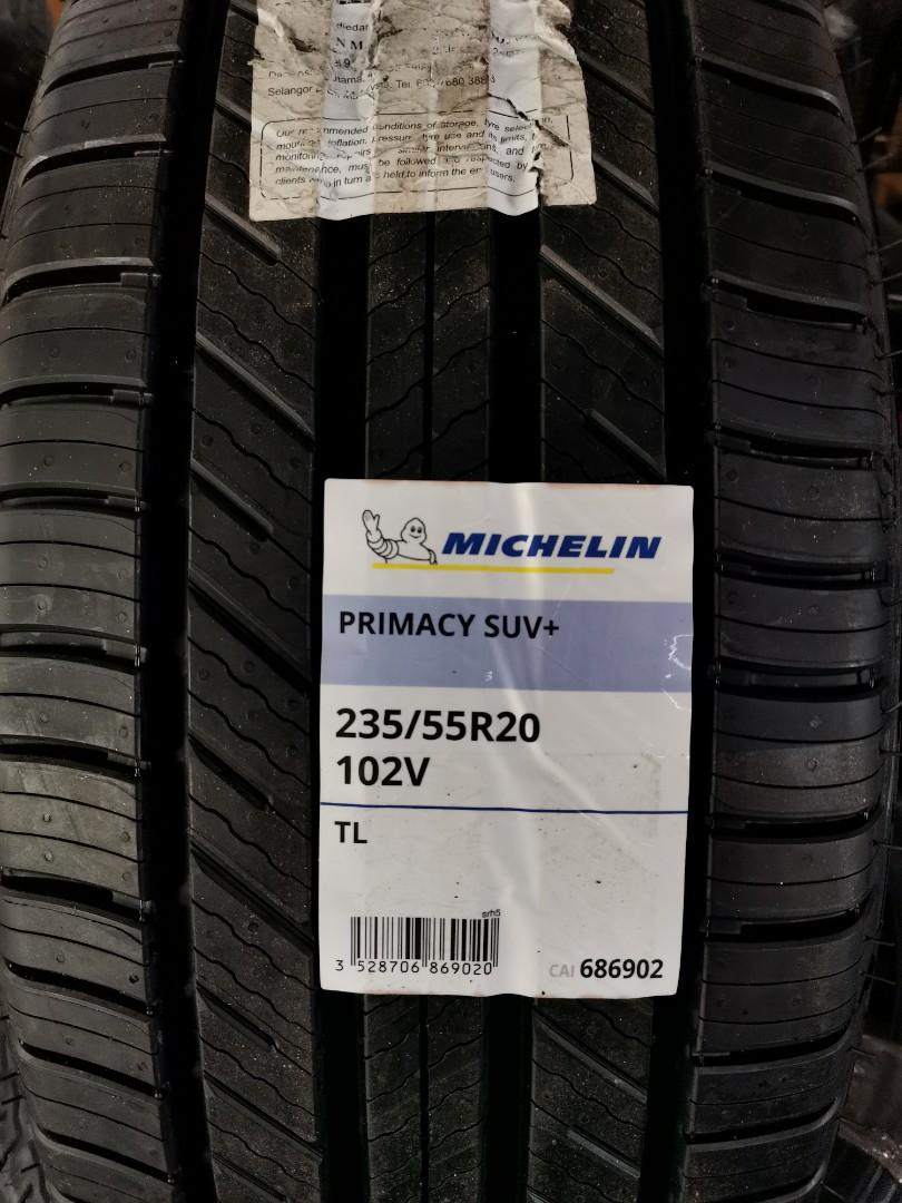 235 55 20 MICHELIN PRIMACY SUV PLUS LEXUS RX NEW 2022 TYRE TIRES TIRE, Auto Accessories on Carousell