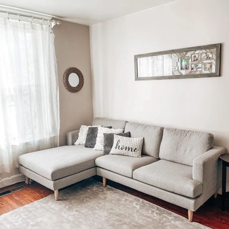 3.3 meter L shape sofa, Furniture & Home Living, Furniture, Sofas on ...